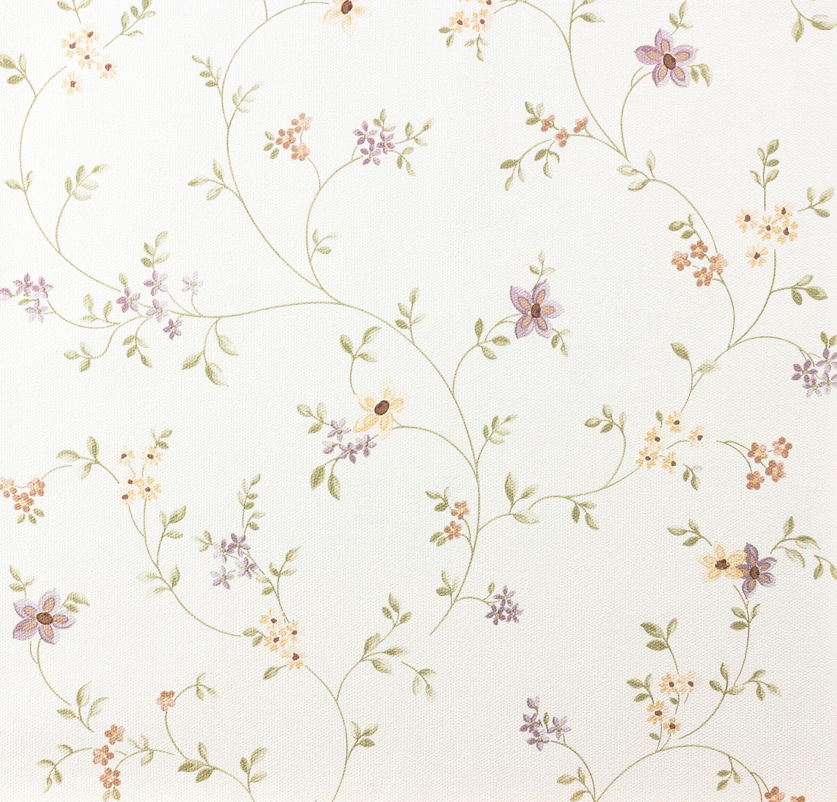 Fleuri Pastel Tapete Landhaus Vlies 93770-1 937701 Blumenranke violett ...